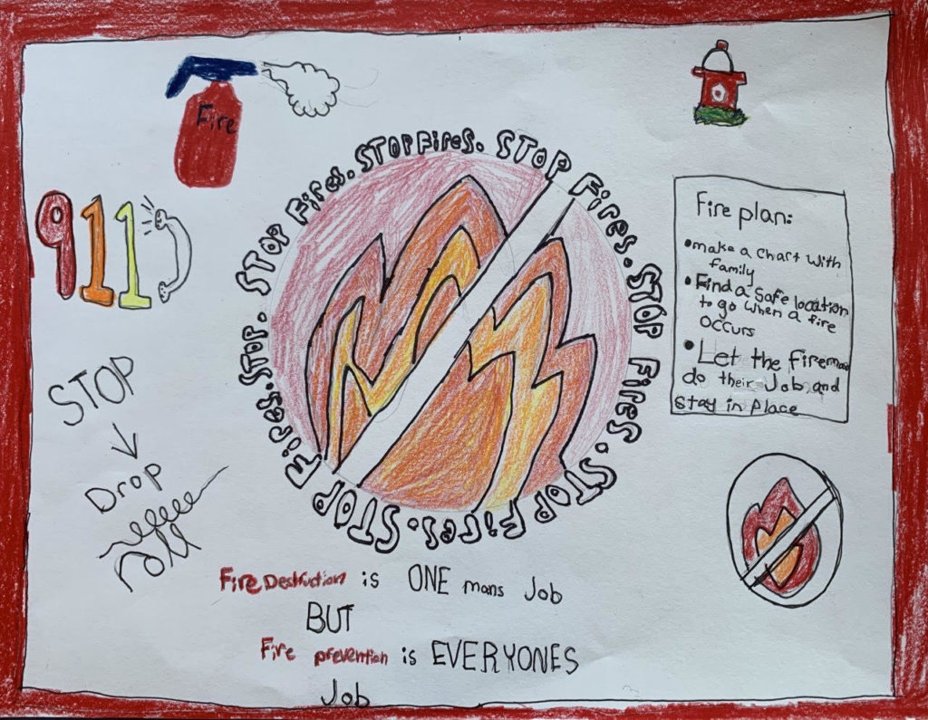 View some of the 2021 Winners of the PFD Fire Prevention Poster Contest ...