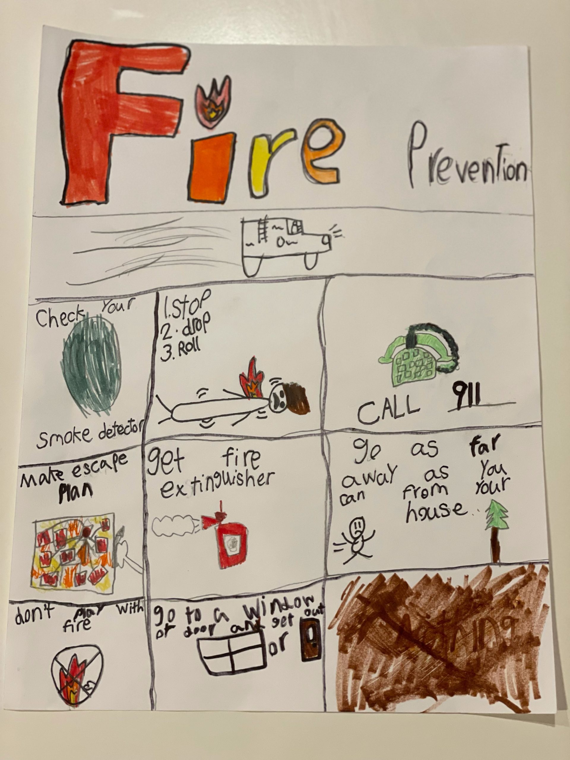 View some of the 2021 Winners of the PFD Fire Prevention Poster Contest ...