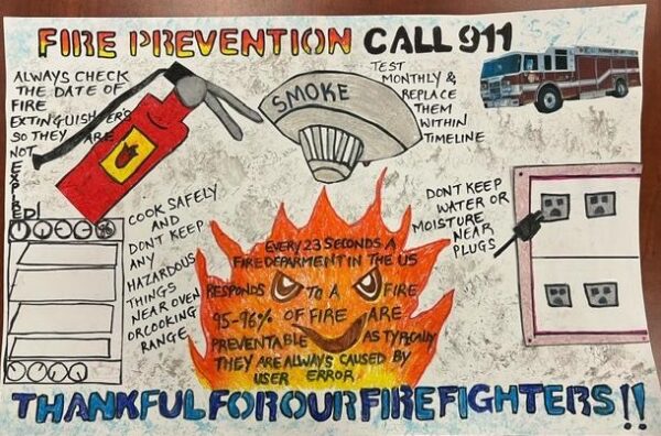 2023 Fire Prevention Poster Contest Winners - Plainview Volunteer Fire ...