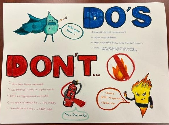 2023 Fire Prevention Poster Contest Winners - Plainview Volunteer Fire ...